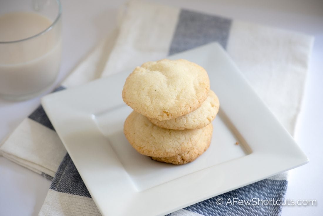 Drop Sugar Cookies Recipe - A Few Shortcuts