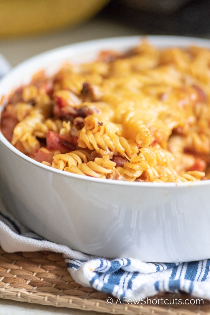 Easy Cheesy Chili Mac Recipe - A Few Shortcuts