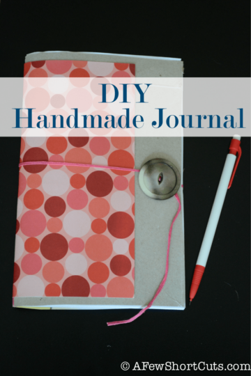 DIY Handmade Journal - A Few Shortcuts