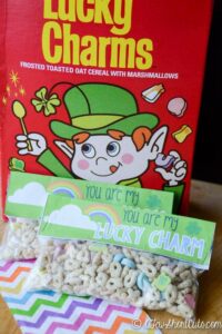 FREE "You Are My Lucky Charm" Snack Printable - A Few Shortcuts