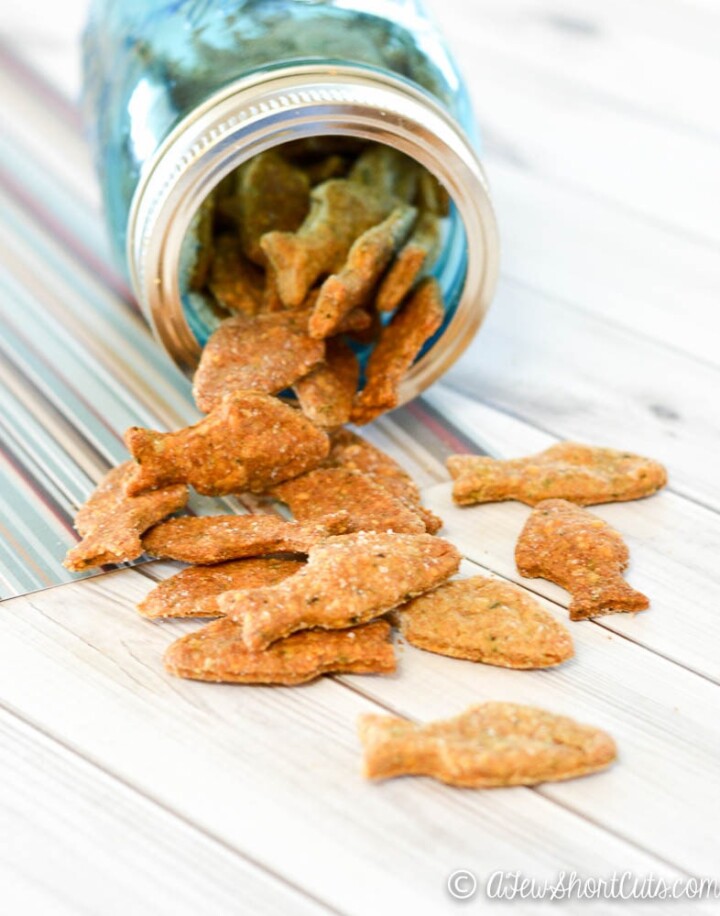 Homemade Fish Crackers - A Few Shortcuts