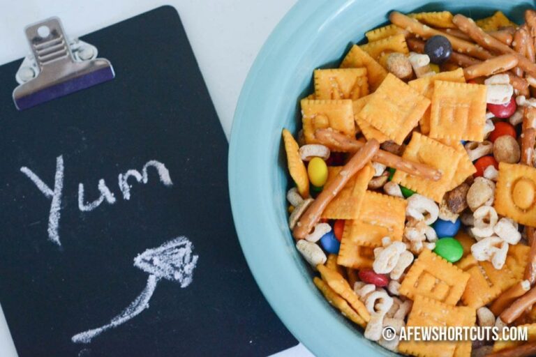 Alphabet Snack Mix Recipe - A Few Shortcuts