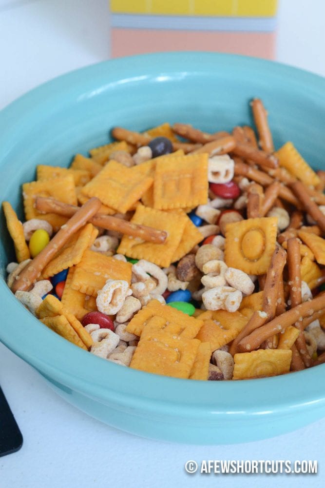 Alphabet Snack Mix 3 A Few Shortcuts