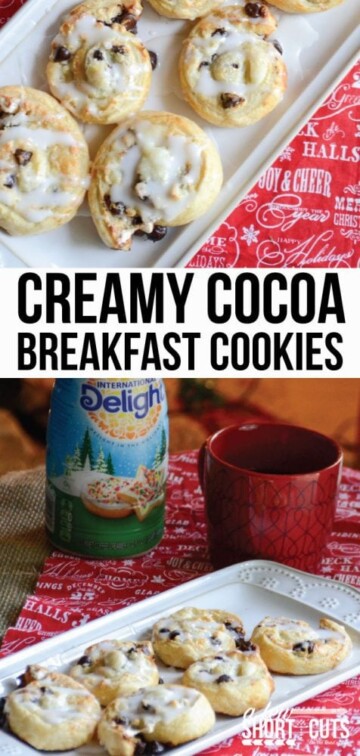 Creamy Cocoa Breakfast Cookies - A Few Shortcuts
