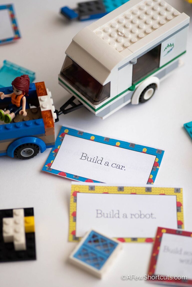 FREE Printable LEGO Challenge Cards - A Few Shortcuts