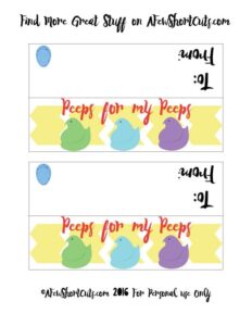 Homemade Brownie Mix with Free Printable Labels - A Few Shortcuts