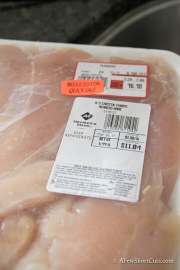 Cilantro Lime Chicken Freezer Meal - A Few Shortcuts