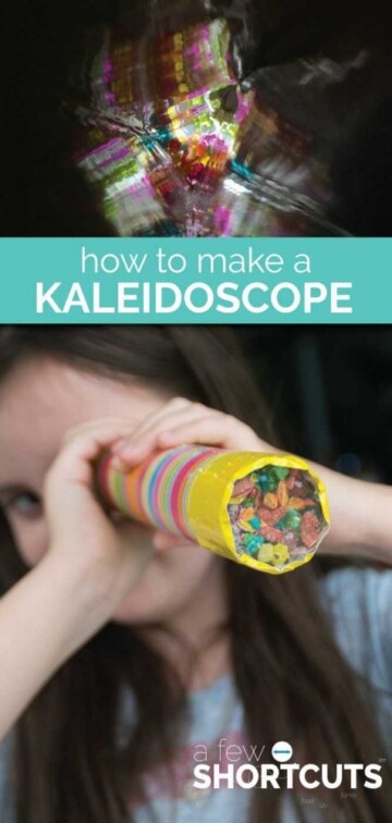 How to Make a Kaleidoscope - Summer Fun Craft - A Few Shortcuts