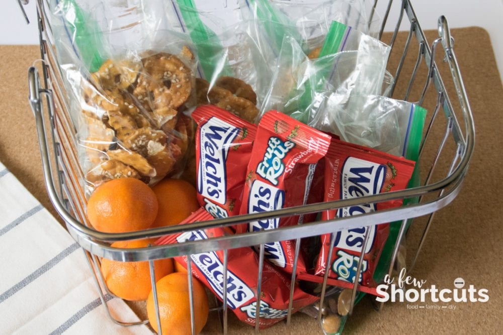 Why You Should Create a Grab & Go Snack Basket for Kids - A Few Shortcuts