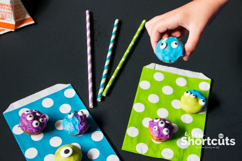 Monster Little Bites - Fun Halloween Snack - A Few Shortcuts