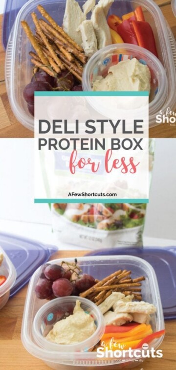 Simple Deli Style Protein Box for Less - A Few Shortcuts