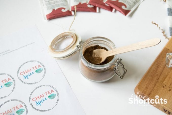 Homemade Chai Tea Spice Mix & Printable Labels - Great Gift Idea - A ...