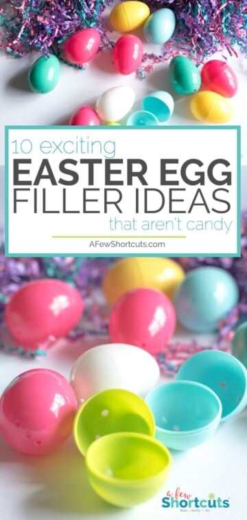 10 Exciting Easter Egg Filler Ideas that Aren't Candy - A Few Shortcuts