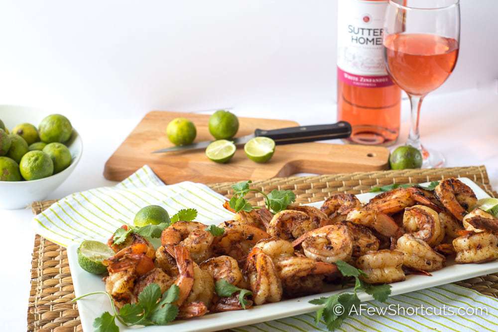 Simple Spicy Key Lime Shrimp Recipe - A Few Shortcuts