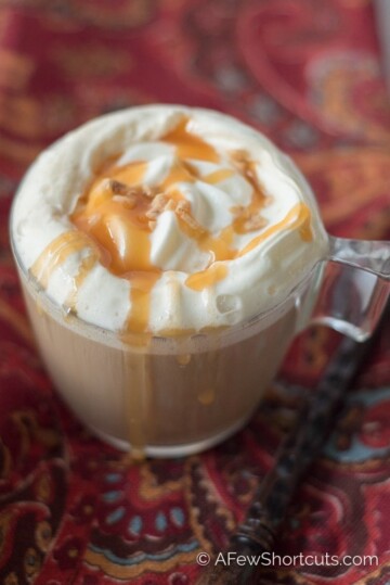Easy To Make Butterbeer Latte Recipe - A Few Shortcuts