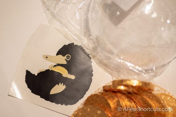 DIY Niffler Christmas Ornament with Cut File - A Few Shortcuts