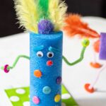 Pool Noodle Monsters Kids Craft - A Few Shortcuts