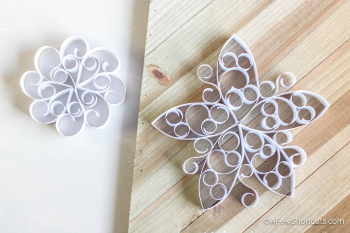 Easy 3D Paper Snowflakes - Fun Kids Craft - A Few Shortcuts
