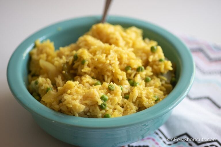 Yellow Rice Recipe - Authentic & Easy to Make - A Few Shortcuts