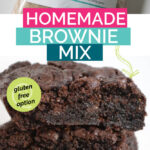 Homemade Brownie Mix with Free Printable Labels - A Few Shortcuts