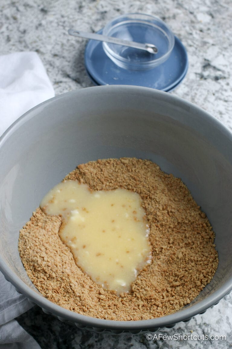 Simple Graham Cracker Crust Recipe - A Few Shortcuts