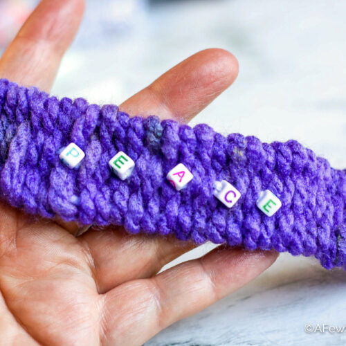 Straw Weaving Bracelets - Fun Kids Craft - A Few Shortcuts