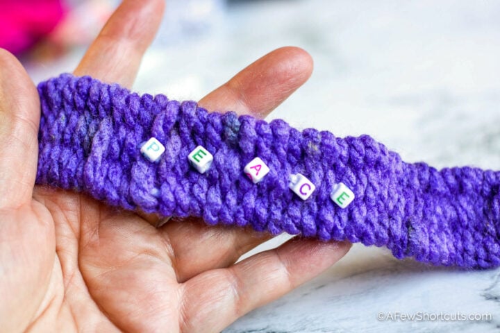 Straw Weaving Bracelets - Fun Kids Craft - A Few Shortcuts