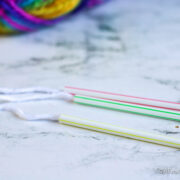 Straw Weaving Bracelets - Fun Kids Craft - A Few Shortcuts