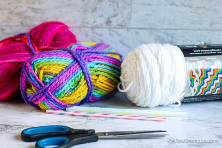 Straw Weaving Bracelets - Fun Kids Craft - A Few Shortcuts