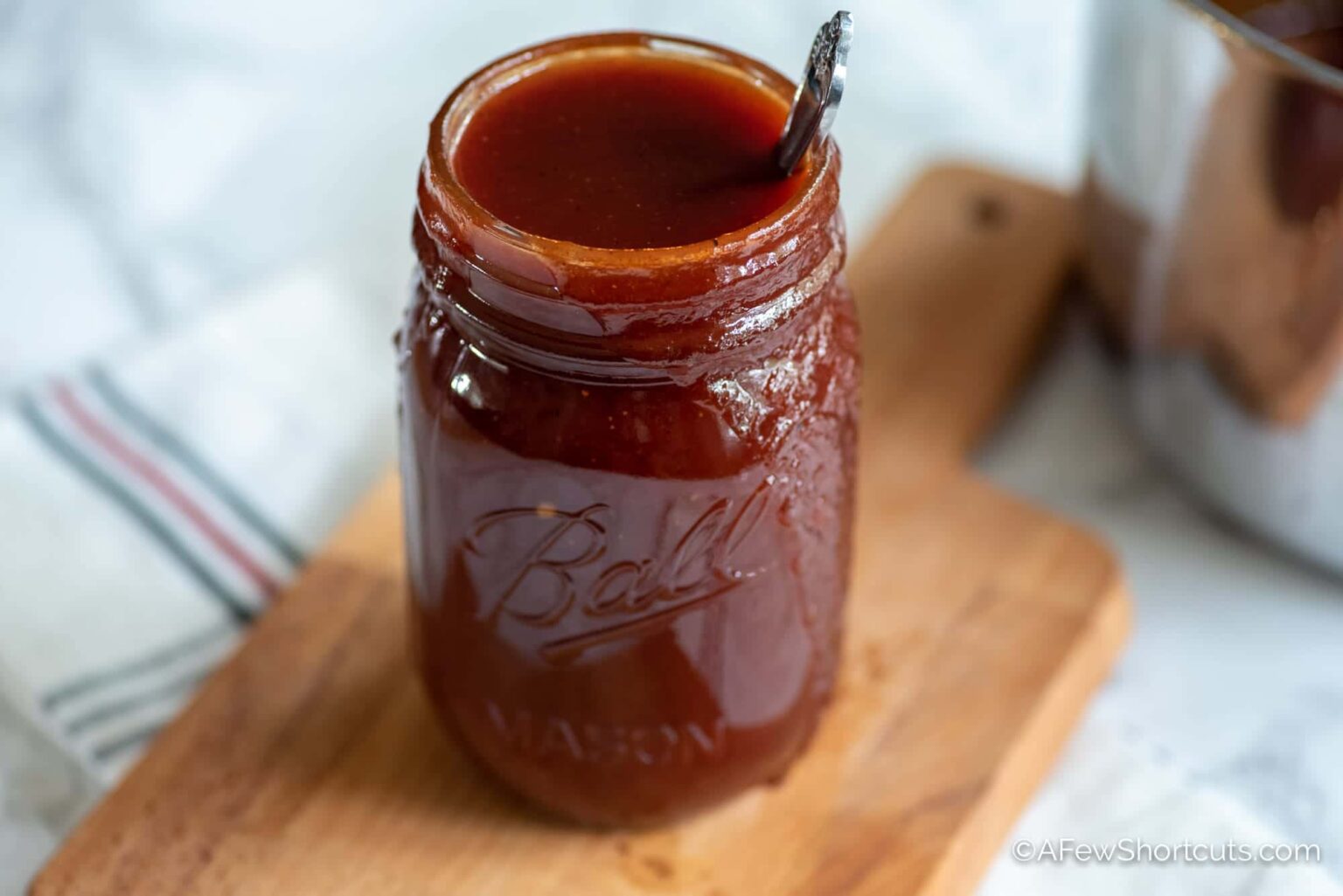 The Best Homemade Sweet BBQ Sauce Recipe - A Few Shortcuts