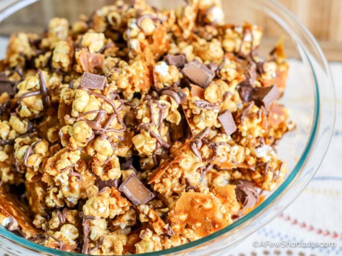 Rolo Popcorn Recipe : Simple Dessert Popcorn - A Few Shortcuts