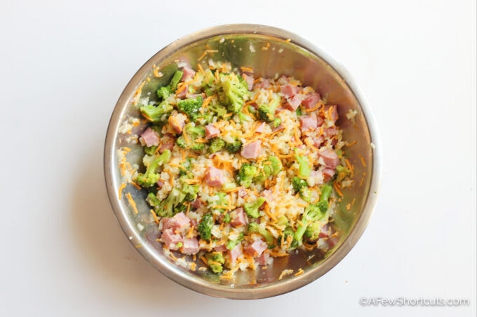 Cheesy Ham & Broccoli Casserole Recipe - Low Carb - A Few Shortcuts