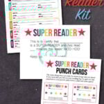 FREE Printable Super Reader Kit - A Few Shortcuts
